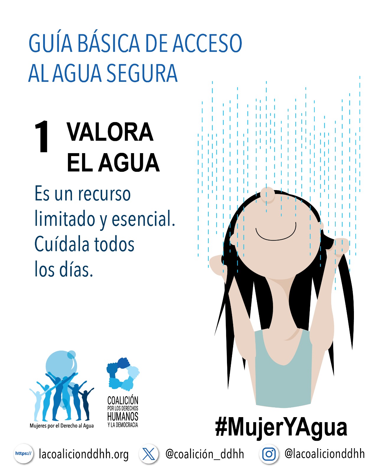 Mujeres por el Agua impulsan guía práctica para cuidar el agua segura ...